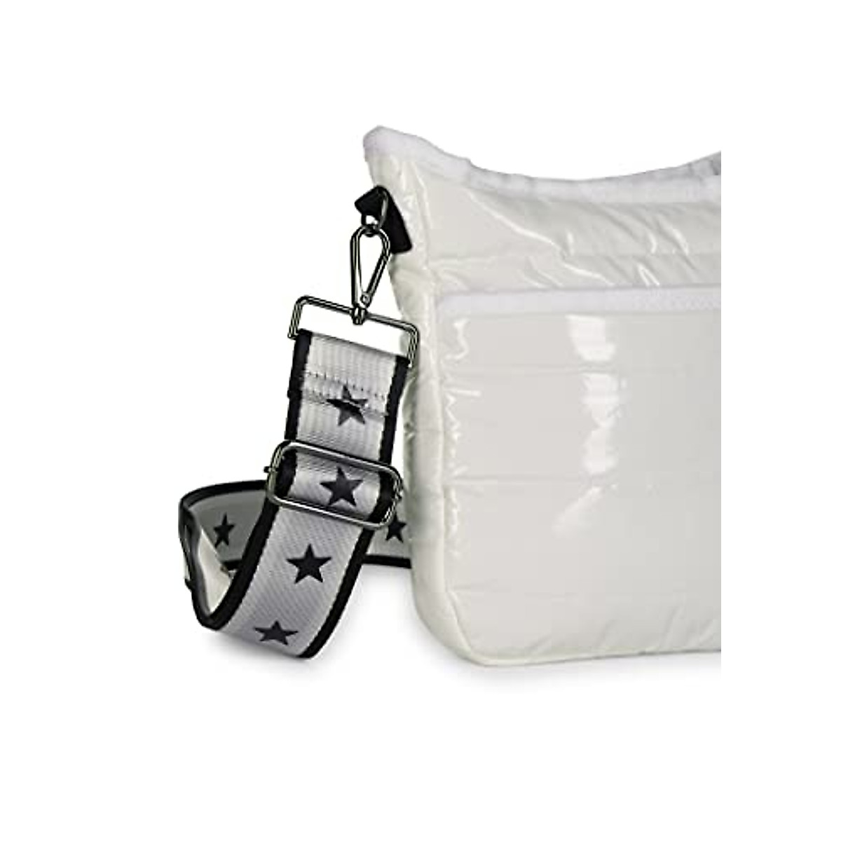 Haute Shore - Nikki Blanc Crossbody White W Silver Strap