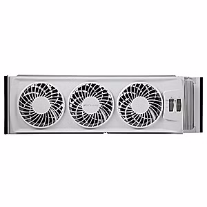 Bionaire BWF0502M-WM Thin Window Fan, White