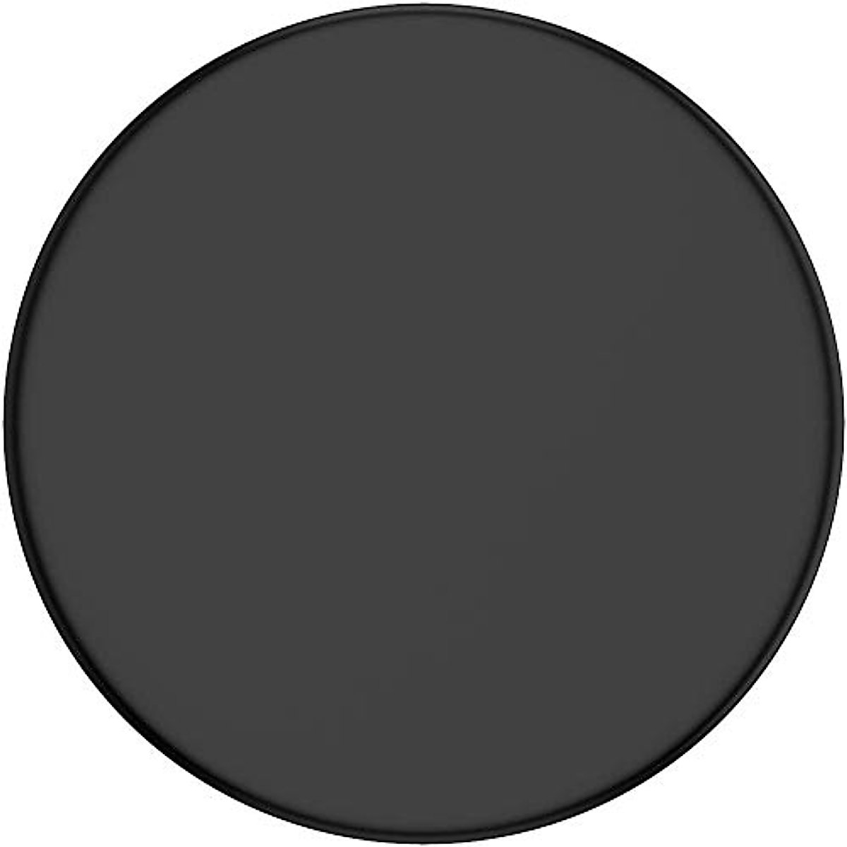 PopSockets : PopGrip Basic - Extendable Base and Grip for Smartphones and Tablets [Top Not Replaceable] - Black