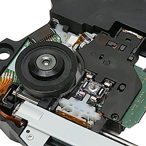 Septpenta Game Console Lens, Precise Cutout and Interface, ABS and PC Material, Advanced Performance Professional Chip, Designed for PS5 KEM 497Aaa Game Console