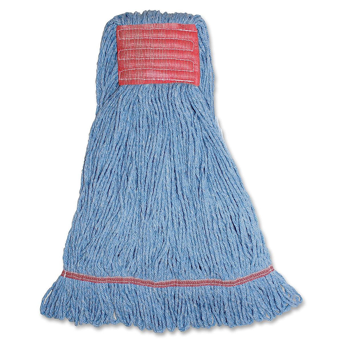 Genuine Joe LBL5BEA Synthetic Lg Blend Wet Mop Wide Band Loop, 21oz, BE