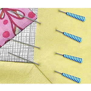 Taylor Seville Originals Comfort Grip Quilting Fine Magic Pins-Sewing and Quilting Supplies and Notions-Sewing Notions-100 Count