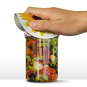 Sunflower Shower Round Rubber Non-Slip Jar Gripper Lid Opener