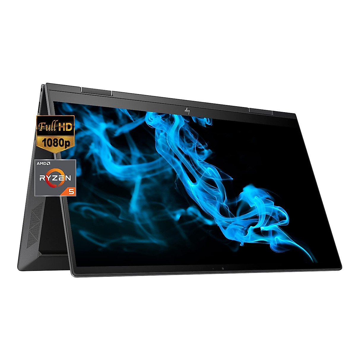 HP 2022 Envy X360 2-in-1 15.6" FHD Touchscreen Convertible Laptop, AMD 6-Core Ryzen 5 5625U (Beat i7-7500U), 16GB RAM, 1TB SSD, Backlit Keyboard, Webcam, Fast Charge, HDMI, Windows 11, ROKC Mousepad