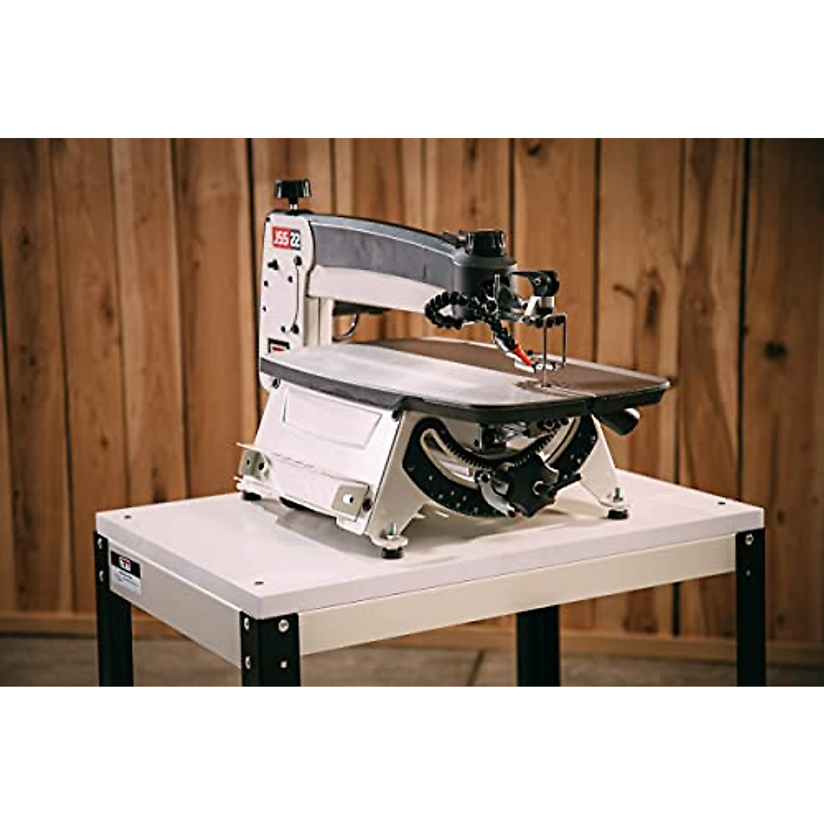 JET JWSS-22B, 22-Inch Scroll Saw with Foot Switch, 120V 1PH (727200B)