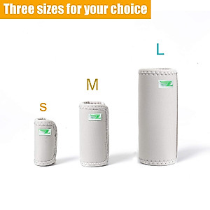 Dog Leg Brace One Pair Heals Hock Joint Wrap Sleeve for Front Legs(L, Grey)