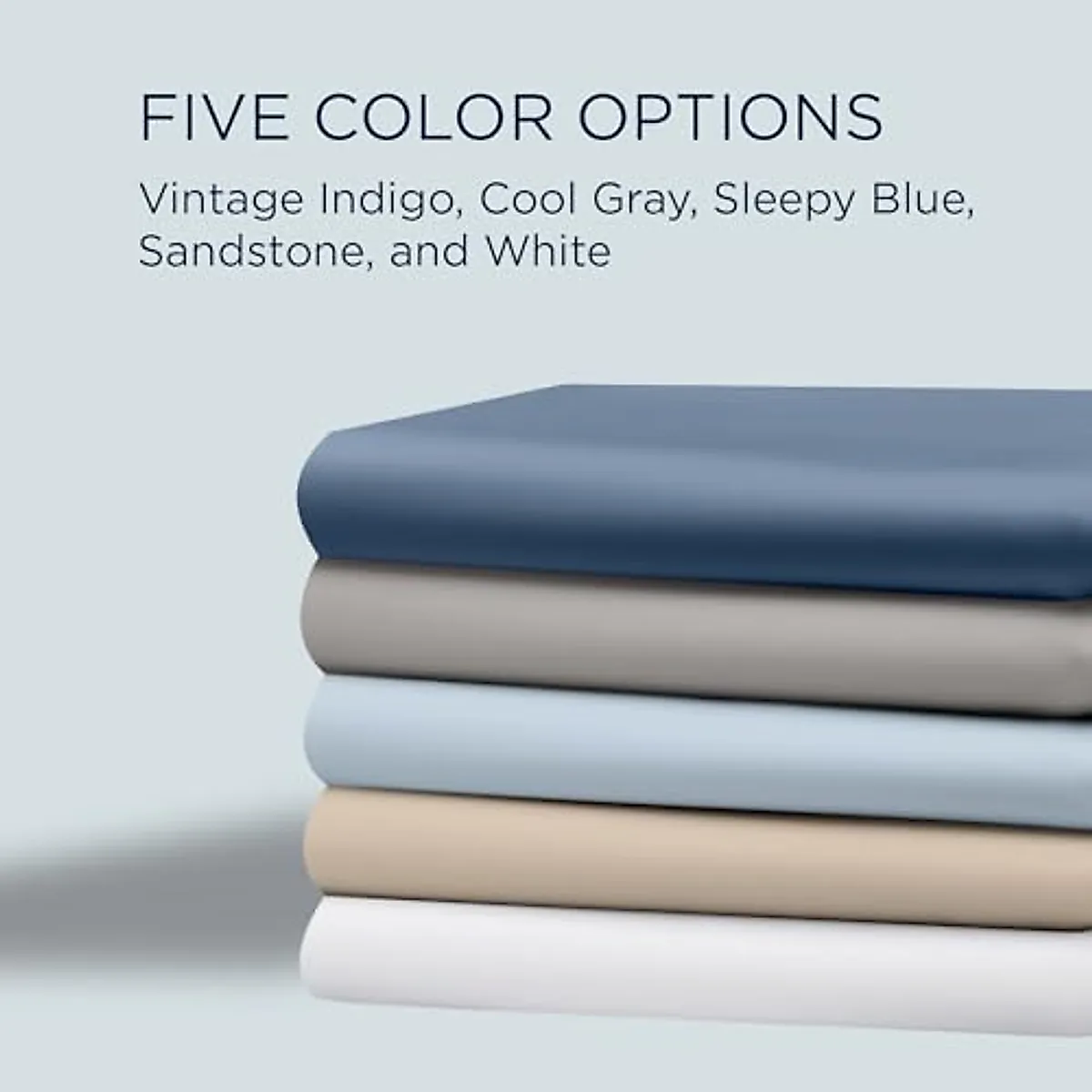 TEMPUR-Rayon from Bamboo Sheet Set, Sandstone, Queen