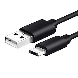 Mirco USB Charger Charging Cable Cord Compatible for TOZO T8 T6 T5 Earbuds,Logitech G635 G935 G633 G930 G933 H600 H800 G633S G933S G533 G430 Pro Gaming Headsets, Logitech Harmony Remote Control [5ft]