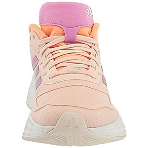 adidas Women's Duramo Sl 2.0 Running Shoe, Bliss Orange/Pulse Lilac/Almost Blue, 7
