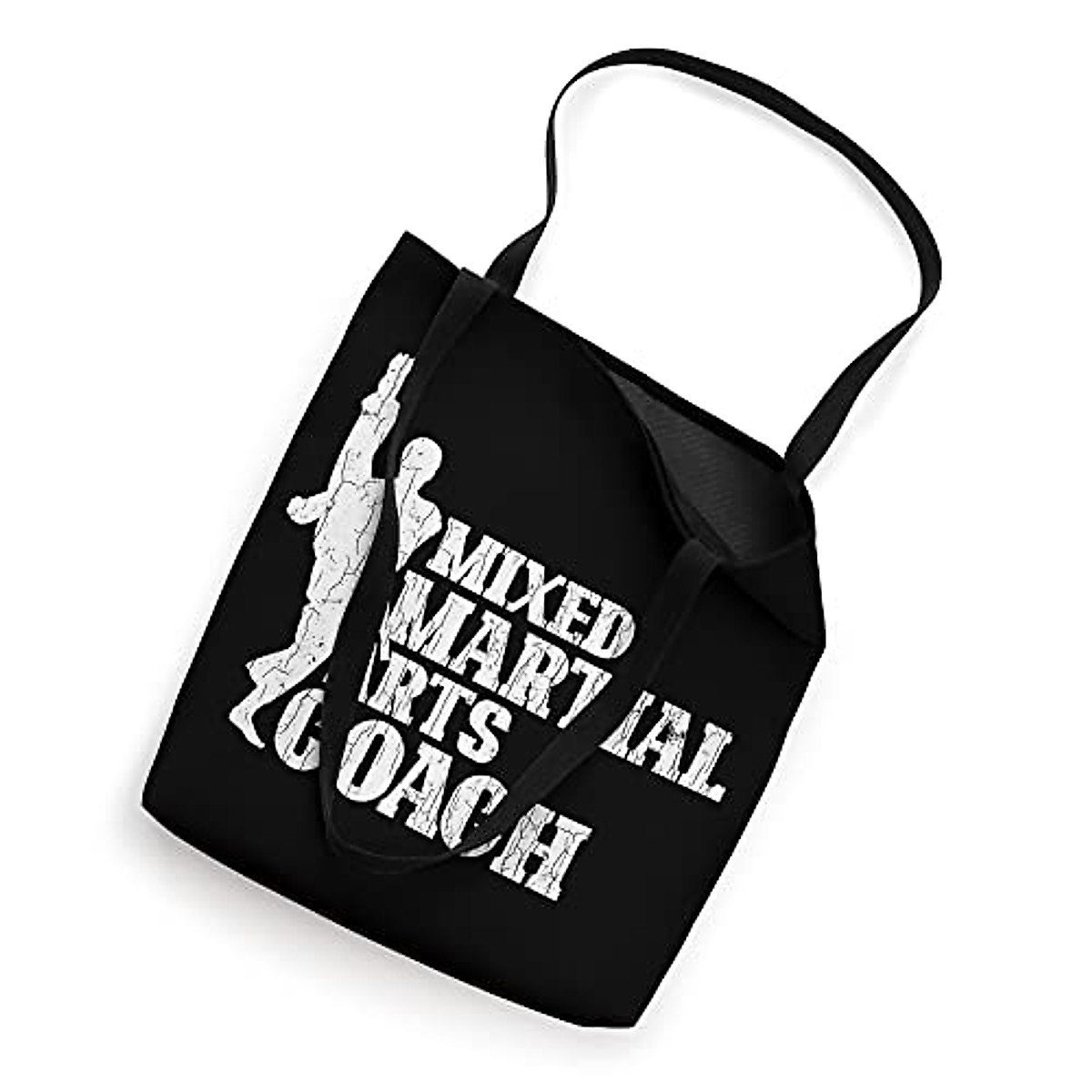 Mixed Martial Arts Coach Funny Black Belt Kung Fu Graphic Tote Bag