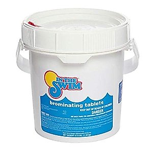 In The Swim Bromine Tablets for Spa, Hot Tubs, or Swimming Pools - 1-inch Brominating Tablets - 3.5 Pounds