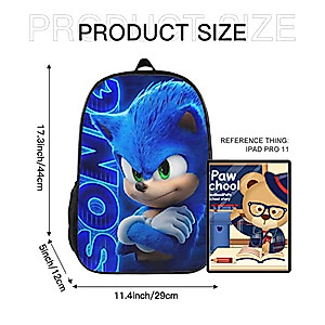 Backpack Kids Backpack 3d Print Cartoon Anime Backpacks Teenagers Backpack Boys And Girls Backpack, Black2, One Size