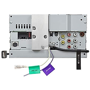 Kenwood DDX26BT Double DIN SiriusXM Ready Bluetooth In-Dash DVD/CD/AM/FM Car Stereo Receiver w/ 6.2" Touchscreen