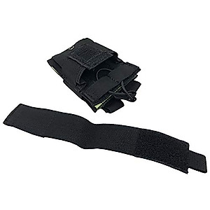 LefRight Multi Purpose MOLLE Compact Utility Gadget Phone Belt Holder Pouch Small with Carabiner