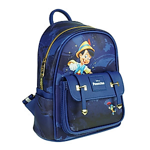 KBNL Pinocchio 11inch Vegan Leather Mini Backpack - A21832,Multicoloured,Medium