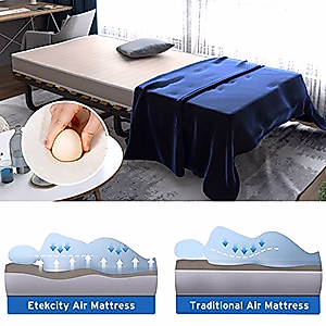 GOFLAME Folding Bed with Mattress Twin Size, Rollaway Bed with Memory Foam Mattress for Adults, Guest Bed Portable for Home and Office, Made in Italy