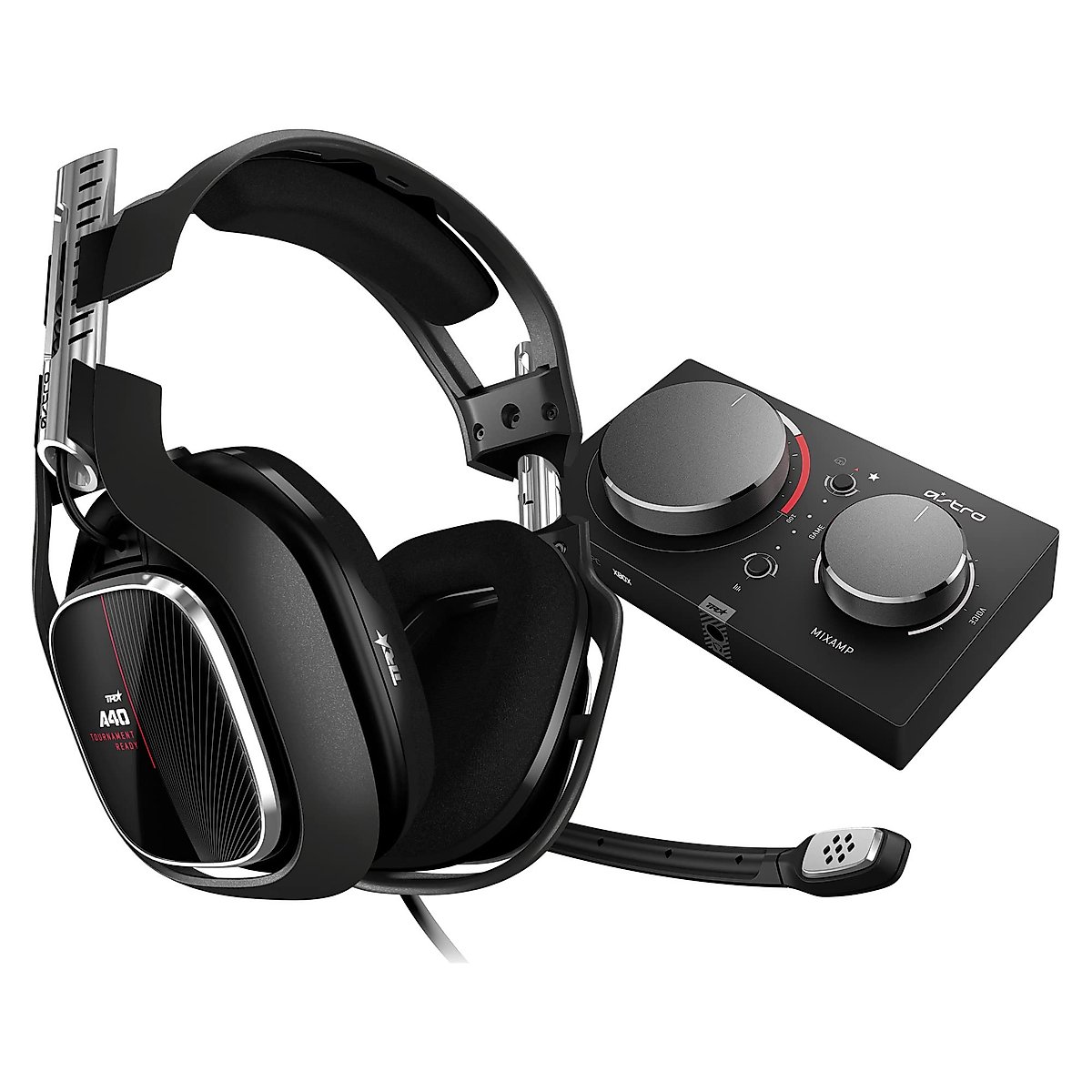 Astro Gaming A40 TR Headset and MixAmp Pro TR for Xbox One and PC (Refreshed Version) with USB-C Hub Bundle (2 Items)