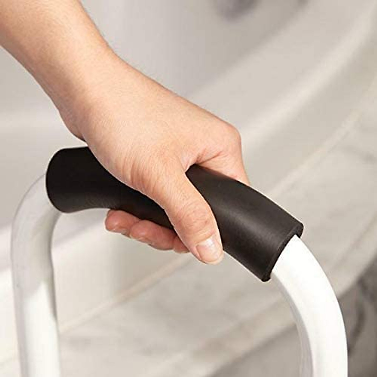 Di Rollo Non Slip Safety Step Stool Bath Kitchen Mobility Aid Handrail Platform Support