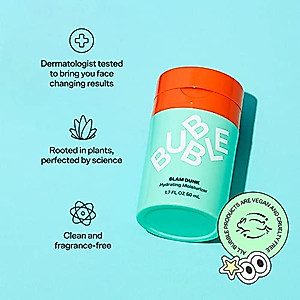 abseits Slam Dunk Hydrating Face Moisturizer, For Normal to Dry Skin, 1.7 FL OZ / 50mL