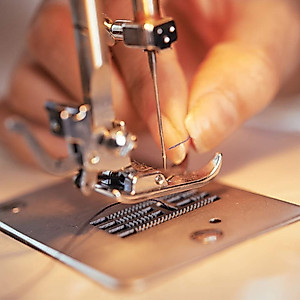 60 Pieces Sewing Machine Needles Universal Regular Point Machine Needles for Singer, Brother, Janome, Varmax with Size in HAX1 65/9, 75/11, 90/14, 100/16, 110/18 (5 Colors)