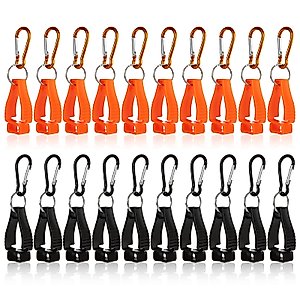 ZOEYES 20 PCS Glove Clips for Work, Glove Belt Clips, Work Safety Clip Glove Keeper, Glove Holder Clip, Glove Grabber Clip Holder for Belt Loop Guard Worker Construction