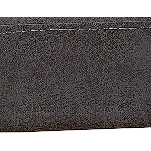 Christopher Knight Home Elisha Industrial Modern Microfiber Bench, Slate / Matte Black