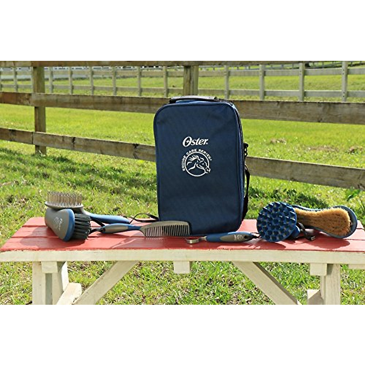 Oster Equine Care Series 7-Piece Horse Grooming Kit