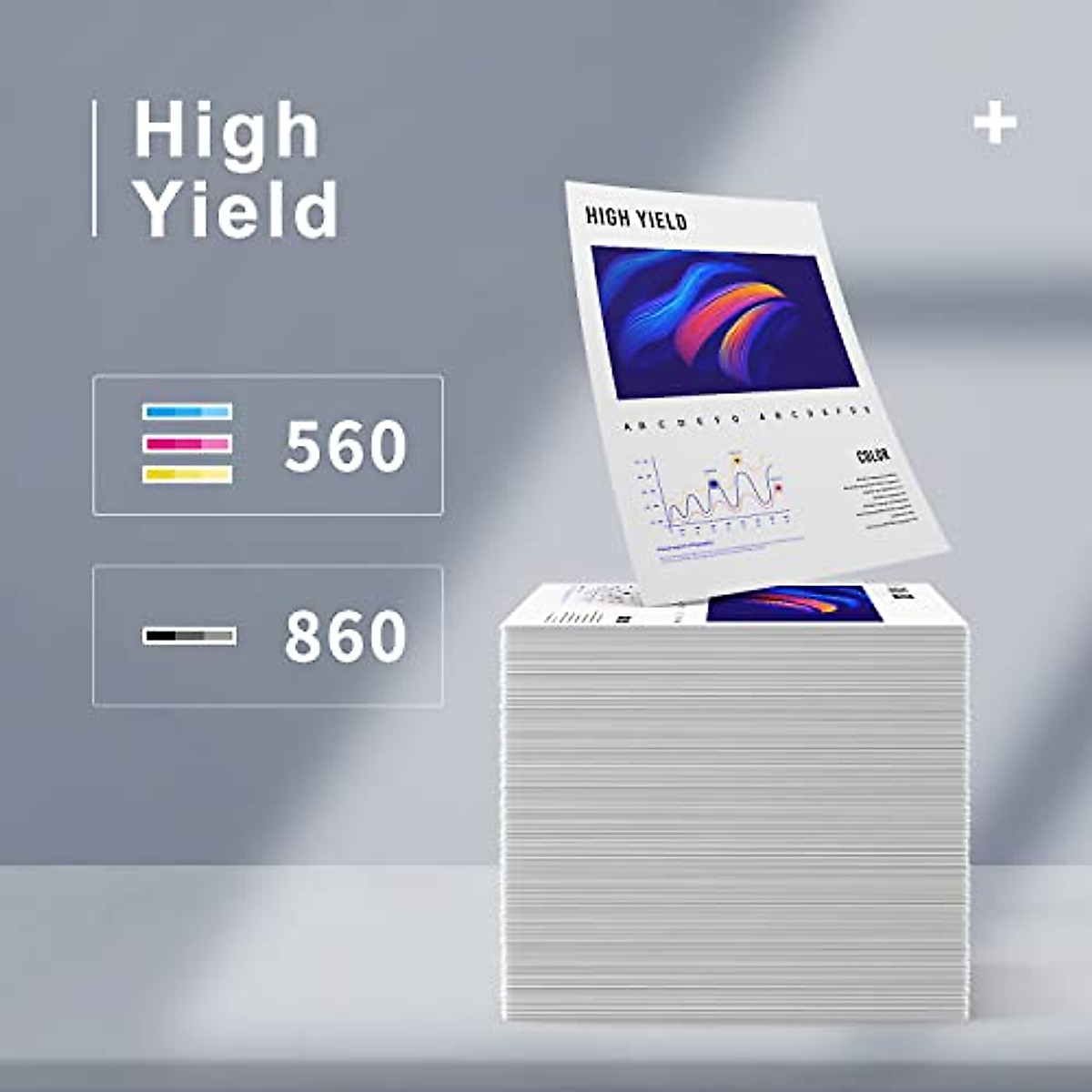 MYTONER 96/97 Remanufactured Ink Cartridge Replacement for HP 96 97 C8767WN C9363WN Ink for Deskjet 6520 5740 6940 6830 6980 Officejet 7310 7410 7210 Printer ( Black Tri-Color, 2-Pack)