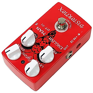 pigtone PP-24 Guitar Effect Pedal Analog Classic Distortion DC 9V True Bypass
