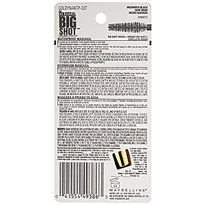 Maybelline New York Volum' Express The Colossal Big Shot Waterproof Mascara, Brownish Black, 0.32 fl. oz.