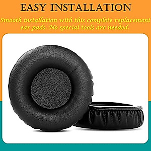 TaiZiChangQin 4 Pcs Ear Pads Ear Cushion Sponge Earpads Foam Replacement Compatible with Plantronics Cs500xd Cs510 Cs520 Xd Cs540 Headphone
