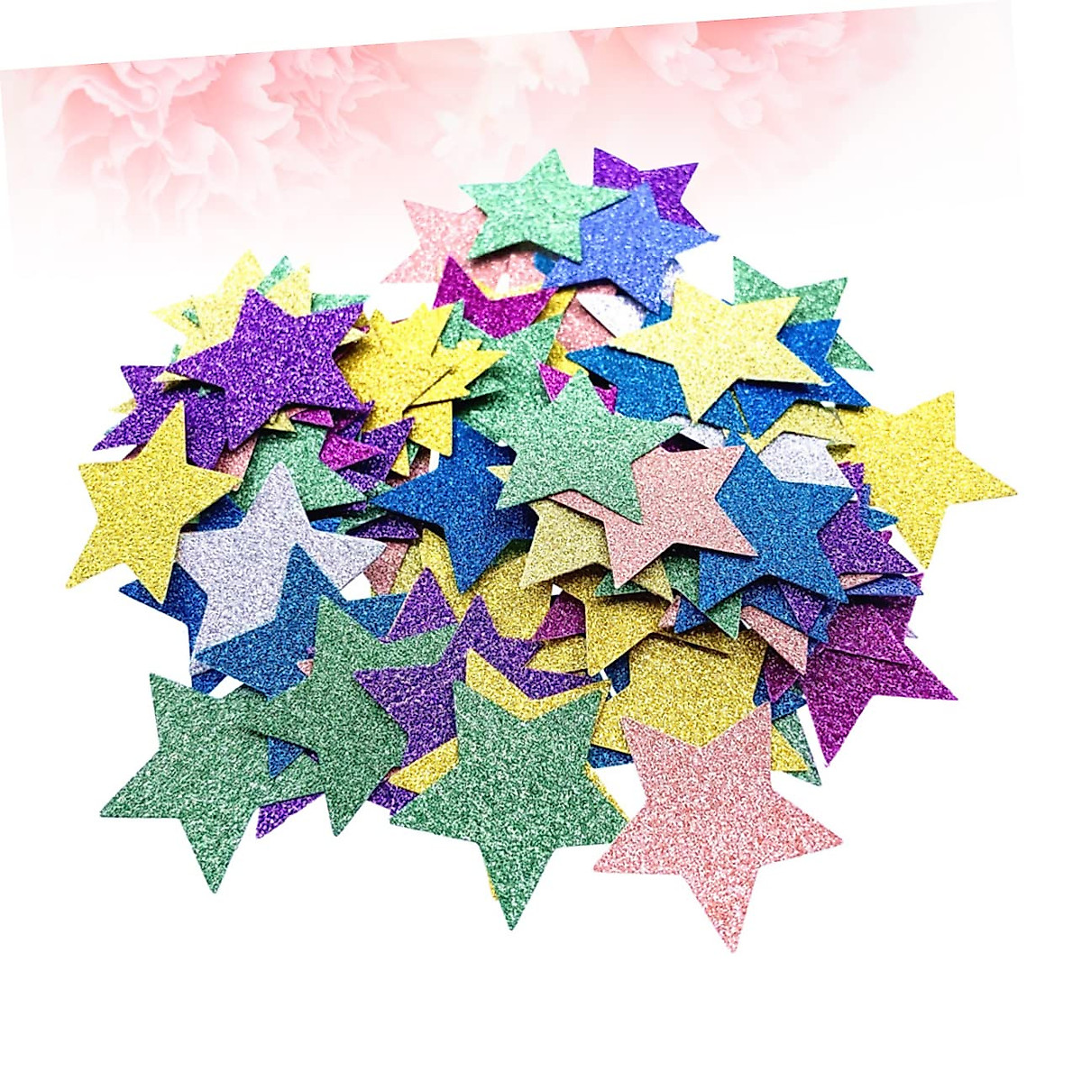 jojofuny 200pcs Decor Party Paper Scrap Tabletop Star Sprinkles Engagement Bridal Painting Confetti Paper Scrap. Diy Paper Scrap Party Supplies Dining Table Scatter Baby Mini