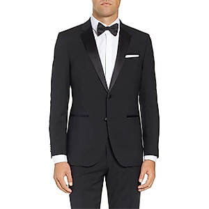 Adam Baker Men's BL501 Classic Fit Tuxedo Suit - Black - 38R