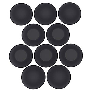 On-Ear Cushion Replacement Ear Pads 46mm / 1.8" Foam Earphone Cushions EarPad Headphone Headset Covers (5 Pairs) Pack of 10