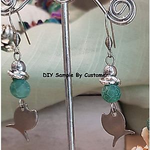 Fashewelry 5mm Aluminum Flat Wire Silver 32.8Ft Bendable Nose Wire for Face Masks Soft Craft Wire for Wire Wrapping, Resin Bezel Frame, Jewelry Ring Making