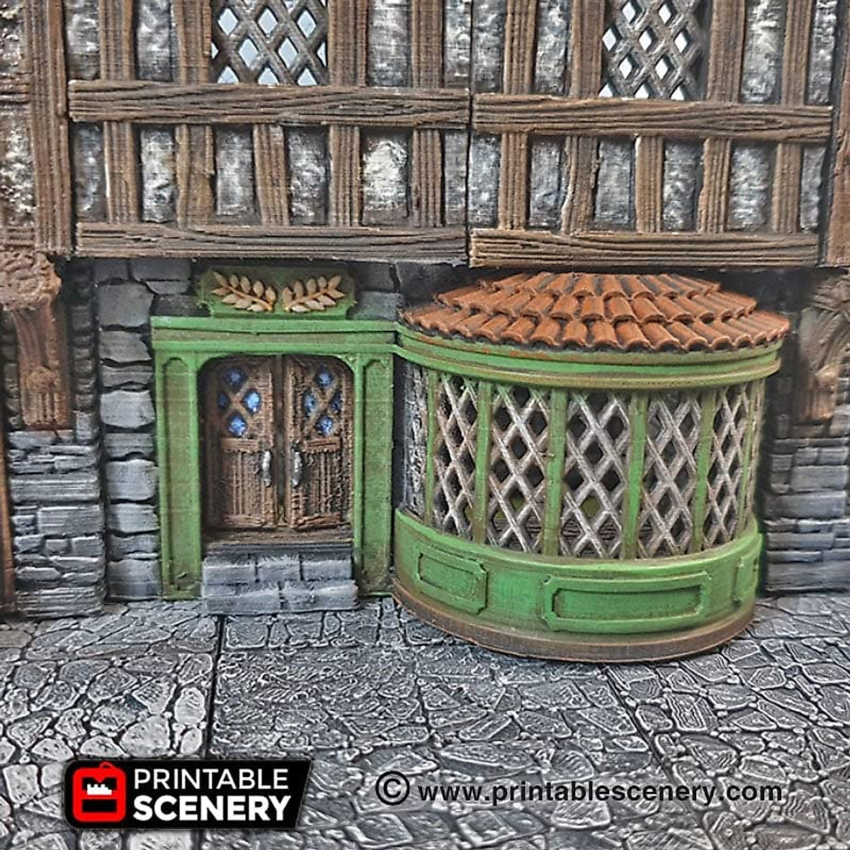 Town Shop Front Set DND Terrain for Dungeons and Dragons Terrain, D&D, Pathfinder, Warhammer 40k, Miniatures, D and D, Dungeons and Dragons Gifts, Dungeon Master