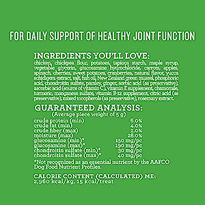 Cloud Star Dynamo Dog Hip & Joint Soft Chew Treats Chicken Formula - Grain Free - 14 oz (20132)