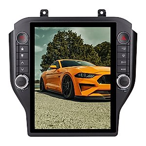 LINKSWELL GEN 4 “T” Style 12.1 inch Car Radio Replacement for Ford Mustang 2015 to 2020, GPS Navigation Android Head Unit Multimedia Player HDMI/Bluetooth/USB/AUX/Wi-Fi Mustang Car Stereo
