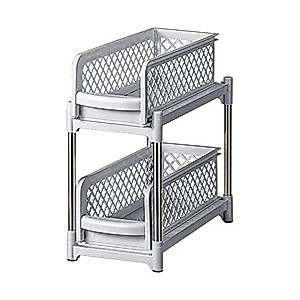 Freestanding Hollow Drawer Storage Stand Under Sink Cabinet Organizer Stand for Cabinet