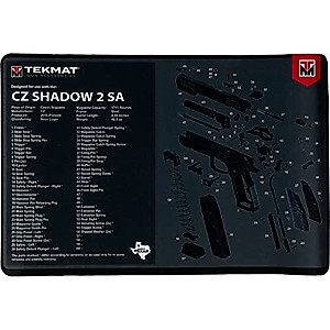 TekMat CZ Shadow 2 SA Gun Cleaning Mat