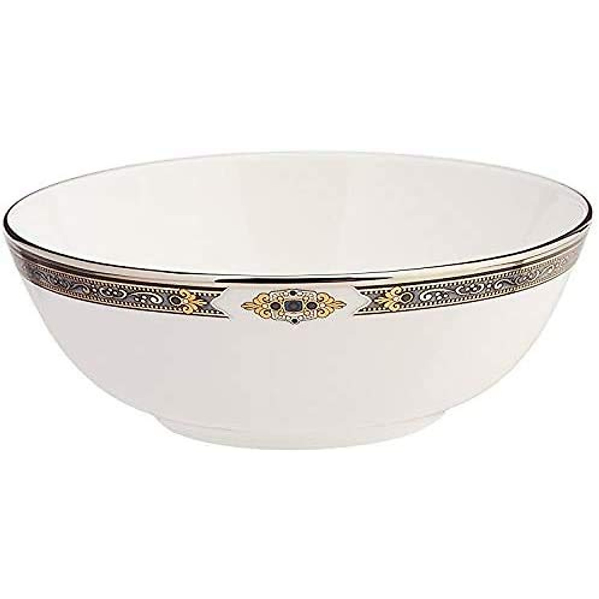 Lenox Vintage Jewel Place Setting Soup All purpose bowl 6.5" Fine china Set of 2 MADE IN USA