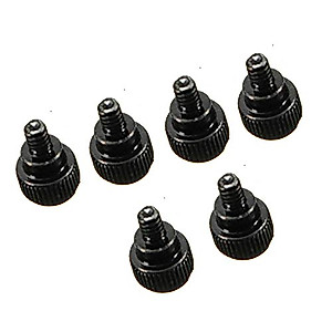 Xucus Ueful Desktop PC Computer Case Cooling Fan Thumbscrews 6-32 Thumb Screw Metal 10PCS
