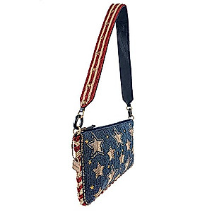 Mary Frances Americana Shoulder Handbag, Multi