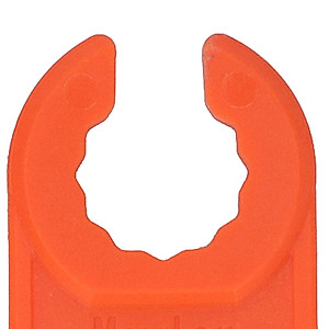 1 Pair Solar Spanner Wrench, Assembly Panel PV Disconnect Removal Connector Tool Orange for Solar PV System Extension Cable Wire Kit