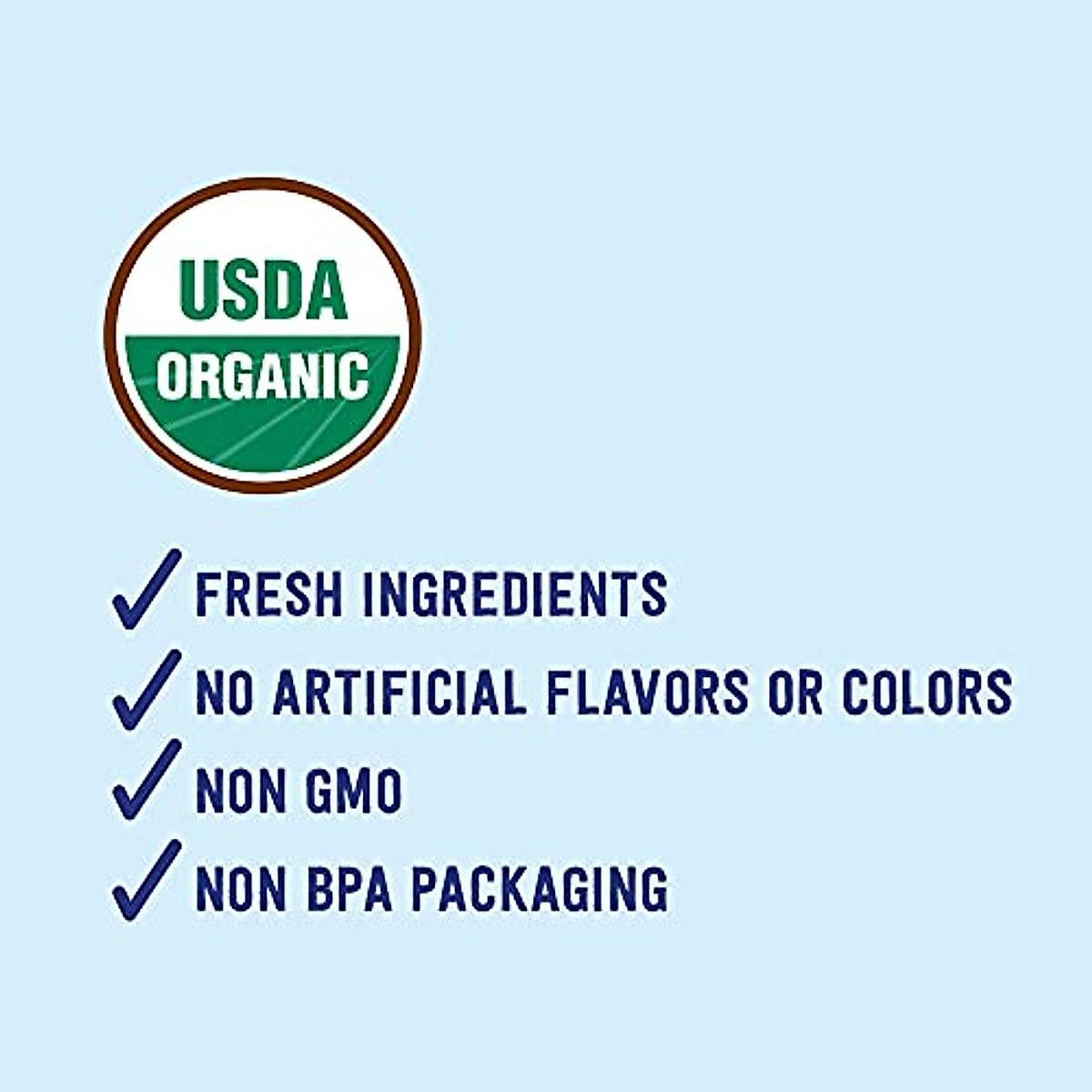 Amazon Brand - Mama Bear Organic Baby Food, Stage 2, Apple, Spinach, Blueberry, Kale, 4 Ounce (Pack of 12)