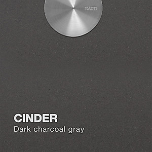 BLANCO 441470 Silgranit II Diamond Equal Double Bowl, Cinder, 9.50 x 19.24 x 32.00 inches