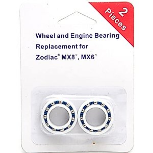 ATIE MX8 MX6 Elite Pool Cleaner Engine and Wheel Bearing R0527000 for Zodiac MX8 MX6 and MX8 Elite MX6 Elite Pool Cleaners (2 Pack)