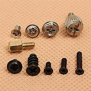 Screw 165pcs/Set Computer Screws Kit for Motherboard PC Case CD-ROM Hard Disk Notebook
