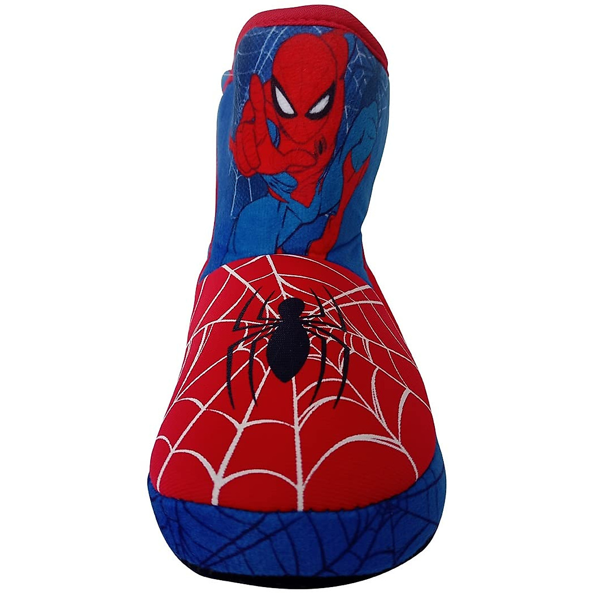 Marvel Boy's Spider-Man Slipper Booties (Red/Blue, Numeric 11)
