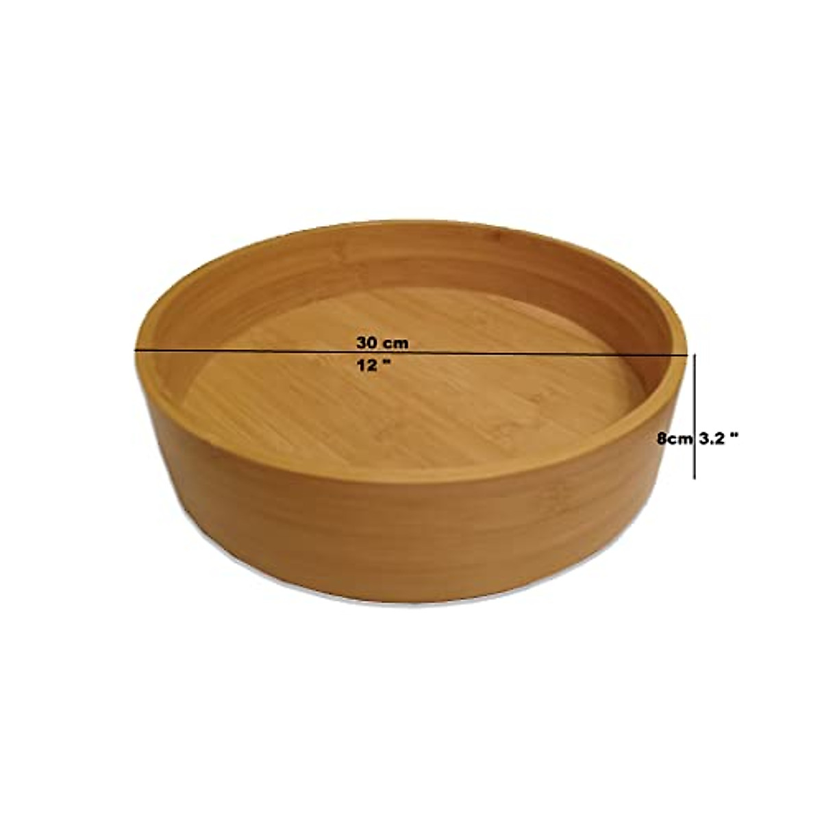 Coffee Syrup Rack- Rotating Syrup Bottle Holder- 9 Bottles Capacity Syrup Organizer-12 inches Lazy Susan for Bottle of Alcohol Oil Sauce- Spinning Tray for Cabinet Kitchen Restaurants Coffee Shops